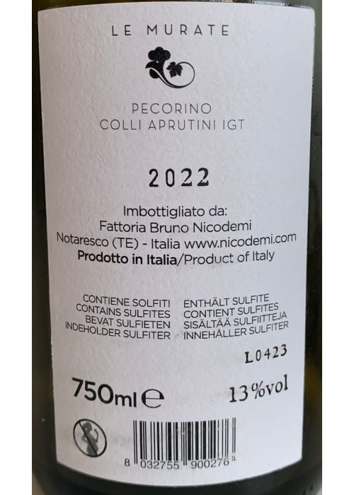 PECORINO COLLI APRUTINI IGT - FATTORIA NICODEMI in-wine